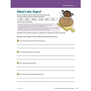 Scholastic Success with Writing Grade 4 Workbook
