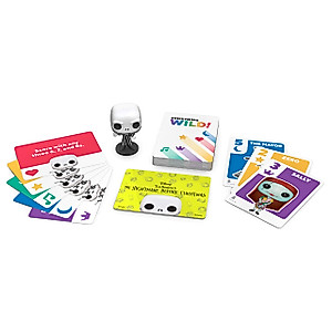 Funko Something Wild! Disney The Nightmare Before Christmas with Jack Skellington Pocket Pop! Card Game for 2-4 Players Ages 6 and Up