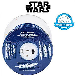 Silver Buffalo Star Wars The Mandalorian Child Light Up Snow Globe, 100mL