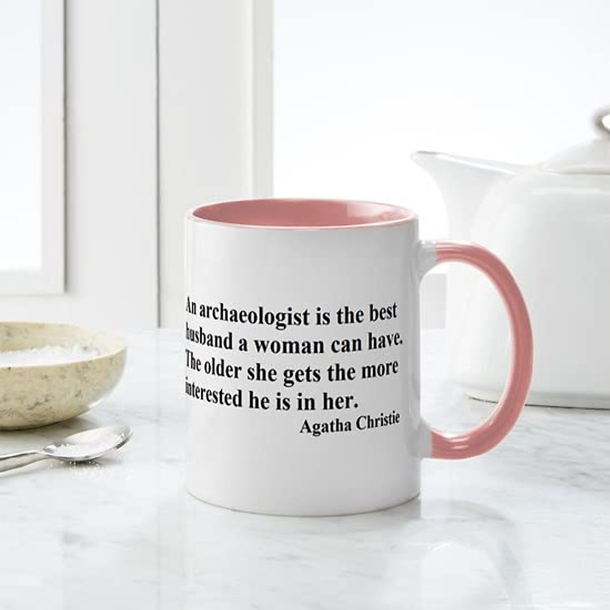 CafePress Phdiva Agatha Christie Coffee Mug Ceramic Coffee Mug, Tea Cup 11 oz