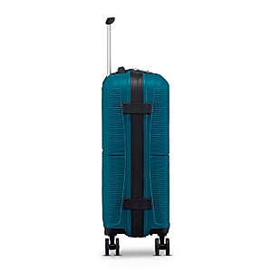 American Tourister Airconic Hardside Expandable Luggage with Spinners, Deep Ocean, 2PC SET (Carry-on/Medium)
