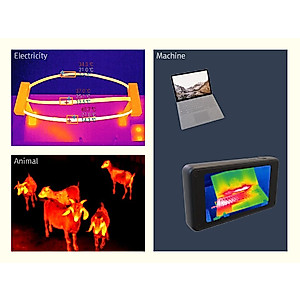 Thermal Expert TE-SQ1, i3system Thermal Imaging Camera, 384x288 IR Resolution, 5" Touch Screen, Designed and Manufactured in Korea, Excellent Performance for Measuring Abnormal temperatures