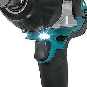 Makita XWT08XVZ 18V LXT Lithium-Ion Brushless Cordless High Torque 1/2" Sq. Drive Utility Impact Wrench