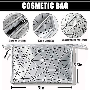 All in One Makeup Kit for Women Full Kit, includes 12 Colors Eyeshadow, 5PCS Brush Set, Eyebrow Pencil, Eyeliner & Mascara, Contour Stick, Primer & Liquid Highlighter With Cosmetic Bag Makeup Set