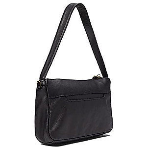 HOBO Kole Handbag For Women - Leather Construction With Cotton Lining, Dust Bag Included, Cute and Amazing Handbag Black 1 One Size One Size