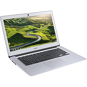 Acer Chromebook 14, Aluminum, 14-inch Full HD, Intel Celeron N3160, 4GB LPDDR3, 32GB, Chrome, CB3-431-C5FM
