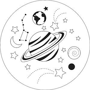 Celestial Embroidery Pattern Transfers (set of 10 hoop designs!)