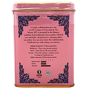 Harney & Sons Green Tea with Coconut, Ginger, and Vanilla Tea Tin - Green Tea with a Thai Twist - 20 Sachets (Pack of 2)