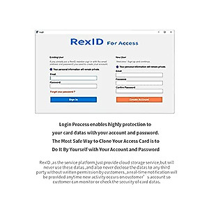 RexID Decoder RFID Reader Writer Proximity Encoder Platform 125kHz Card Copier Key Duplicator Machine Smart Programmer Kit ，5pcs Blank Clamshell Cards + 5pcs Blank ISO Cards + 5pcs Blank Disc Tag