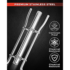 VEHIFOMO Hydraulic Cylinder Seal Installation Tools Kit, Hydraulic Cylinder Piston Repair Gland Seal Tools, U Cup Rod Seal Twisters Universal Seal Twistor Install Tool Set (3 PCS)