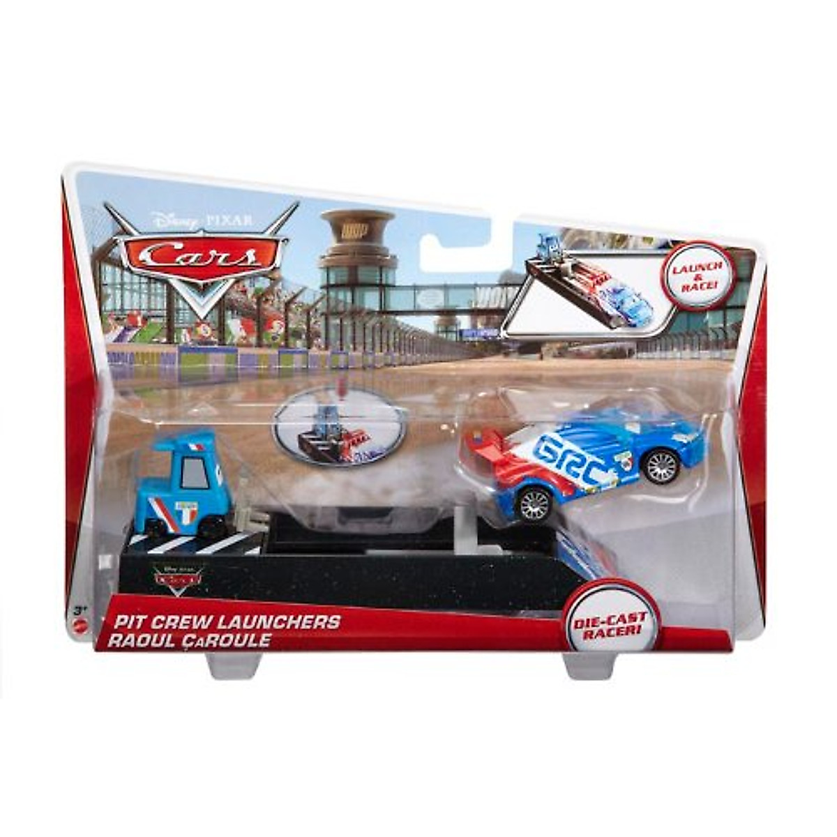 Disney Cars Pit Crew Launchers, Raoul CaRoule