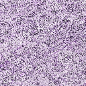 Addison Rugs Chantille ACN611 Lilac 8' x 10' Indoor Outdoor Area Rug, Easy Clean, Machine Washable, Non Shedding, Bedroom, Living Room, Dining Room, Kitchen, Patio Rug