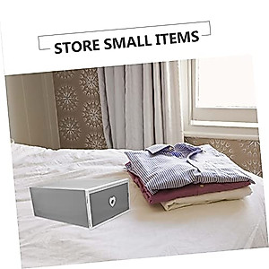 Cabilock Box Underwear Storage Box Clothes Dividers Makeup Organizer Box Makeup Organiser Panty Organizer Cabinet Closet Sock Drawer Organizer Sock Box Household Storage Box Storage Case Pp