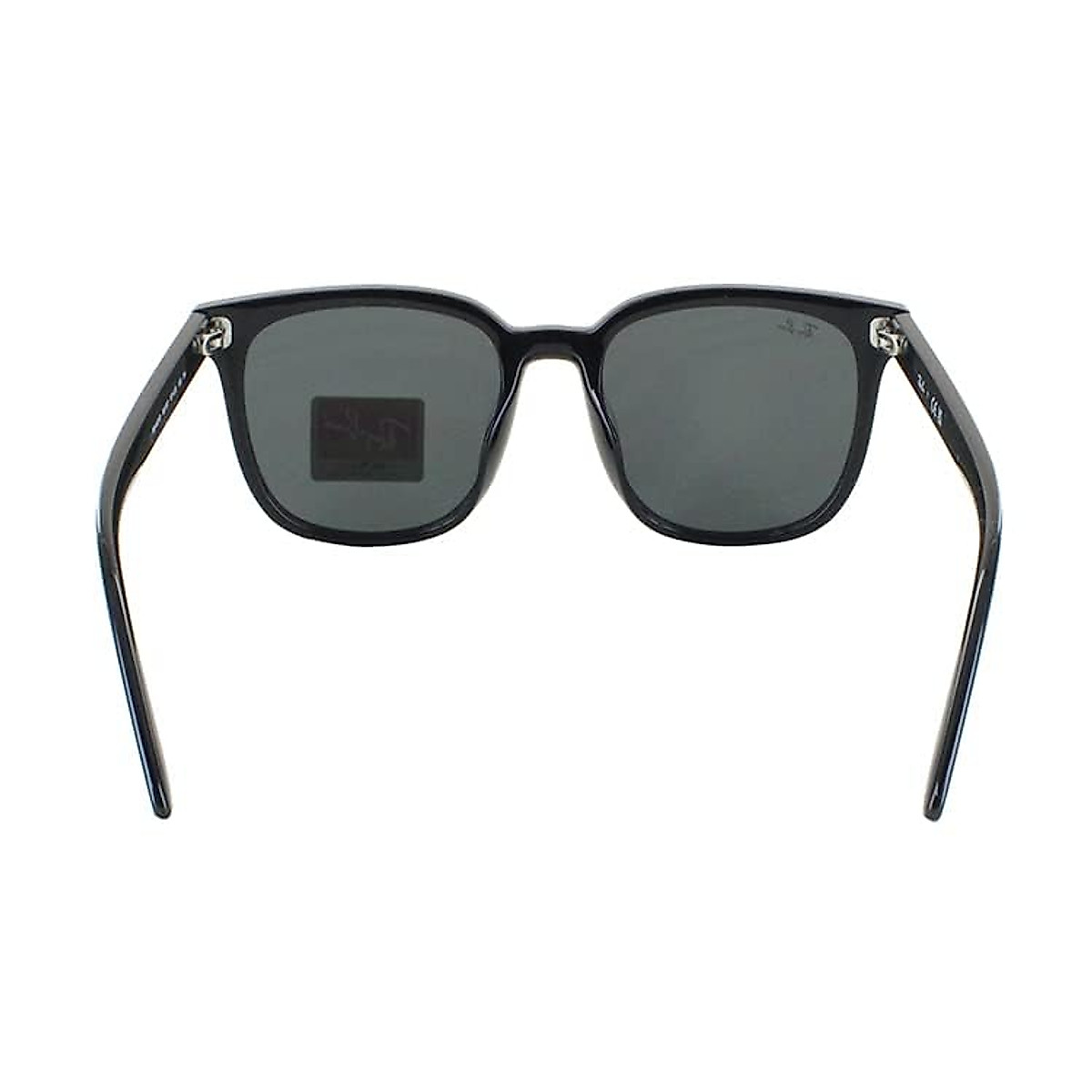 Ray-Ban RB4401D Square Sunglasses, Black/Dark Grey, 57 mm
