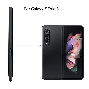 Fold Edition Galaxy Z Fold 3 4 Pen Replacement + 2 Pen Tips for Samsung Galaxy Z fold 3 4 S Pen Touch Stylus S Pen WithoutBluetooth(Fit Pen Slot)