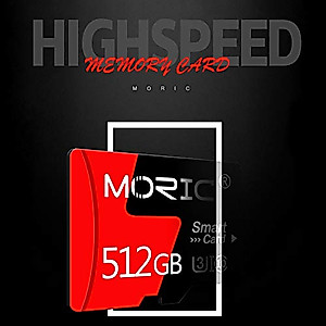 512GB Micro SD Card High Speed SD Card Class 10 Memory Card for Smartphone,Surveillance,Camera,Tablet,Drone/Dash Cam