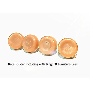 BingLTD - 2" Mahogany Square Tapered Hardwood Sofa Legs - Set of 4 (ST302-157)