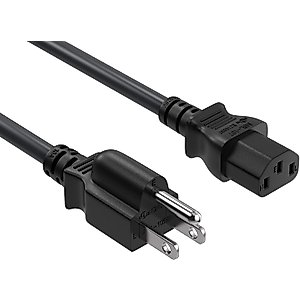Guy-Tech 5FT UL AC Power Cord Compatible with Smokehouse LJ Little Big Mini Chief Smoker High Temp
