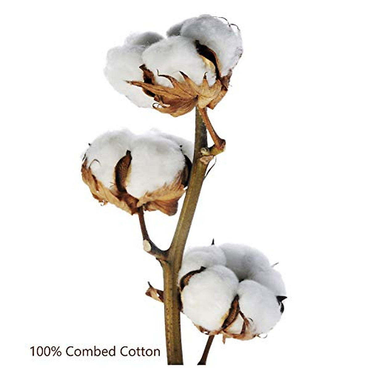 GLAMBURG 100% Soft and Breathable Cotton Thermal Blanket King Navy - Perfect for Layering Any Bed for All Season