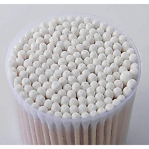 100% Pure Cotton Swabs - 100 Count (w/Container)