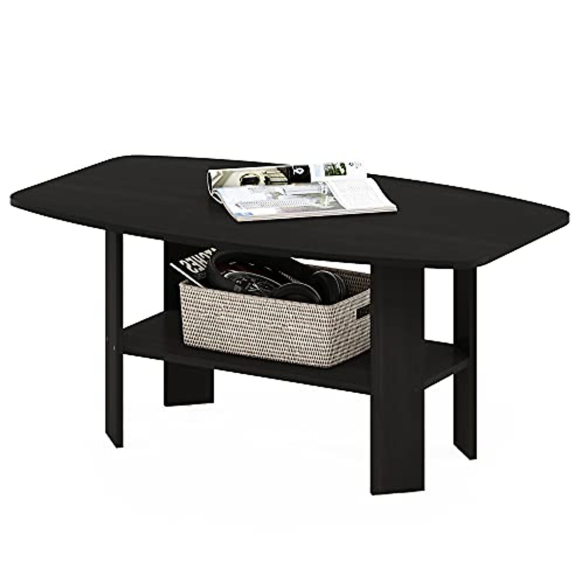 Furinno Simple Design Coffee Table, Espresso