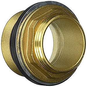 Eastman 1-1/2 Inch Closet Spud, Brass Plumbing Fitting, 40135