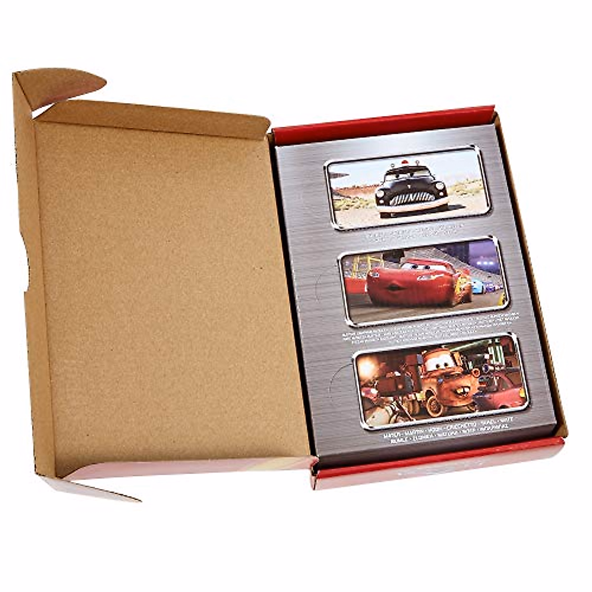 Mattel Disney Cars Toys, Radiator Springs 3-Pack of Die-Cast Toy Cars & Trucks with Lightning McQueen, Mater & Sheriff