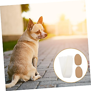 Toddmomy 1 Pair Pet Ear Erector Pet Ear Tape Puppy Ear Standing Tape Dog Ear Post Sticker Dog Ear Stand up Tool Dog Ear Correction Puppy Ear Support Stickers Husky Non-Woven Fabric Puppies