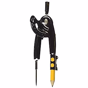 ACME UNITED 12201 Scholastic Compass, Multicolor