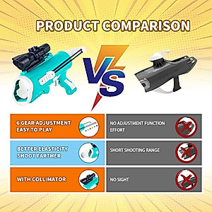 JJRAP Snowball Maker Toy Kit - 9 Pcs Winter Toys with Snowball Blaster Gun, 2 Duck Shaped Clips, Launcher and Carry Bag - Outdoor Snow Fight Toys for Kids and Adults