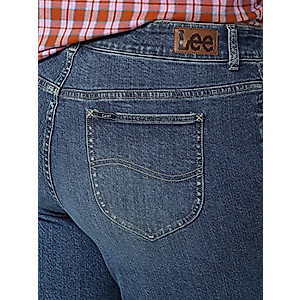 Lee Women's Size Mid Rise Boyfriend Jean, Standout DX, 22 Plus