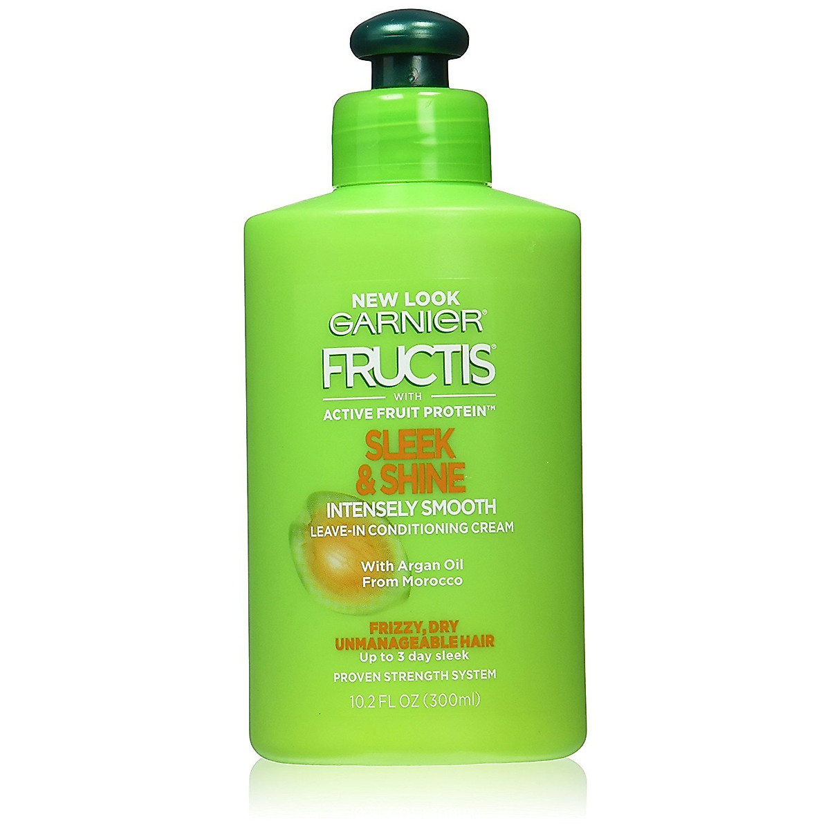 Garnier Fructis Sleek and Shine Intensely Smooth Leave-In Conditioning Cream, 10.2 Fluid Ounce