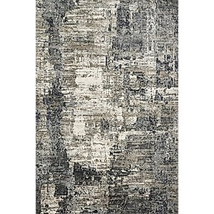 Loloi Cascade Ivory/Charcoal 2'-7" x 12'-0" Runner Rug
