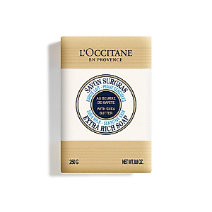 L'OCCITANE Shea Butter Extra-Gentle Solid Hand & Body Soap: Citrusy Shea Verbena, Relaxing Shea Lavender, Shea Milk, Vegetable Based, Artisanal, Vegan