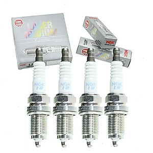 4 pc NGK Laser Iridium Spark Plugs compatible with Honda Accord 2.4L L4 2003-2007