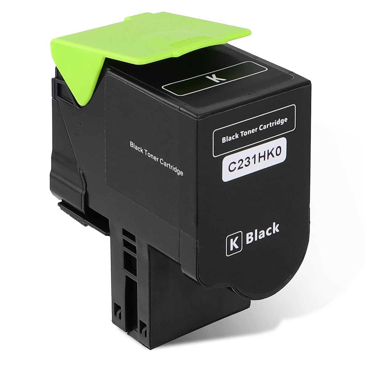 C231HK0 Toner Cartridge Compatible with lexmark C2325 C2425 C2535 MC2325 MC2425 MC2535 MC2640 C2325dw C2425dw C2535dw MC2325adw MC2425adw MC2535adwe MC2640adwe Printer 3000 Yield - Black