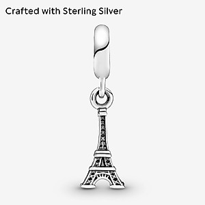 Pandora Jewelry Eiffel Tower Sterling Silver Charm, No Box
