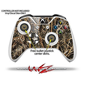 WraptorSkinz Decal Vinyl Skin Wrap Compatible with Xbox One S Console and Controllers - WraptorCamo Grassy Marsh Camo