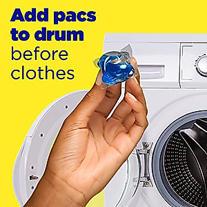 Tide Simply Pods + Oxi Laundry Detergent Soap Pods, Refreshing Breeze, 55 Count, 30 ounces