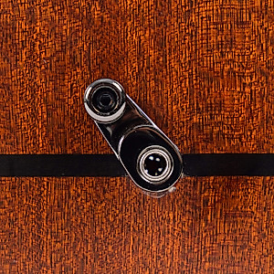 MusicNomad Acousti-Lok Strap Lock Adapter for Standard Output Jacks for Acoustic Guitars (MN270)