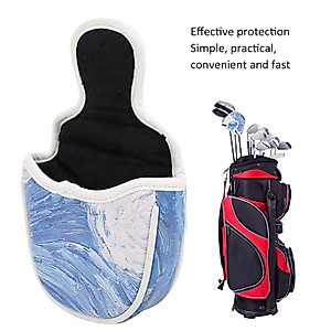 Mallet Cover Painted Mallet Headcover Mallet Putter Headcover