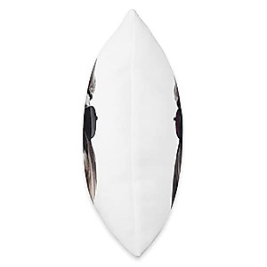 Mini Schnauzer Gifts & Schnauzer Lover Gifts Miniature Mini Schnauzer Throw Pillow, 16x16, Multicolor