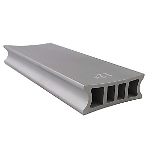 Guyker Two-Way Radius Sanding Block for Fret Leveling Fingerboard - Aluminum Sanding Beam Luthier Tool for Guitar & Bass Repair & Maintenance CNC Machined (1 Piece, Radius 12” + 16”)