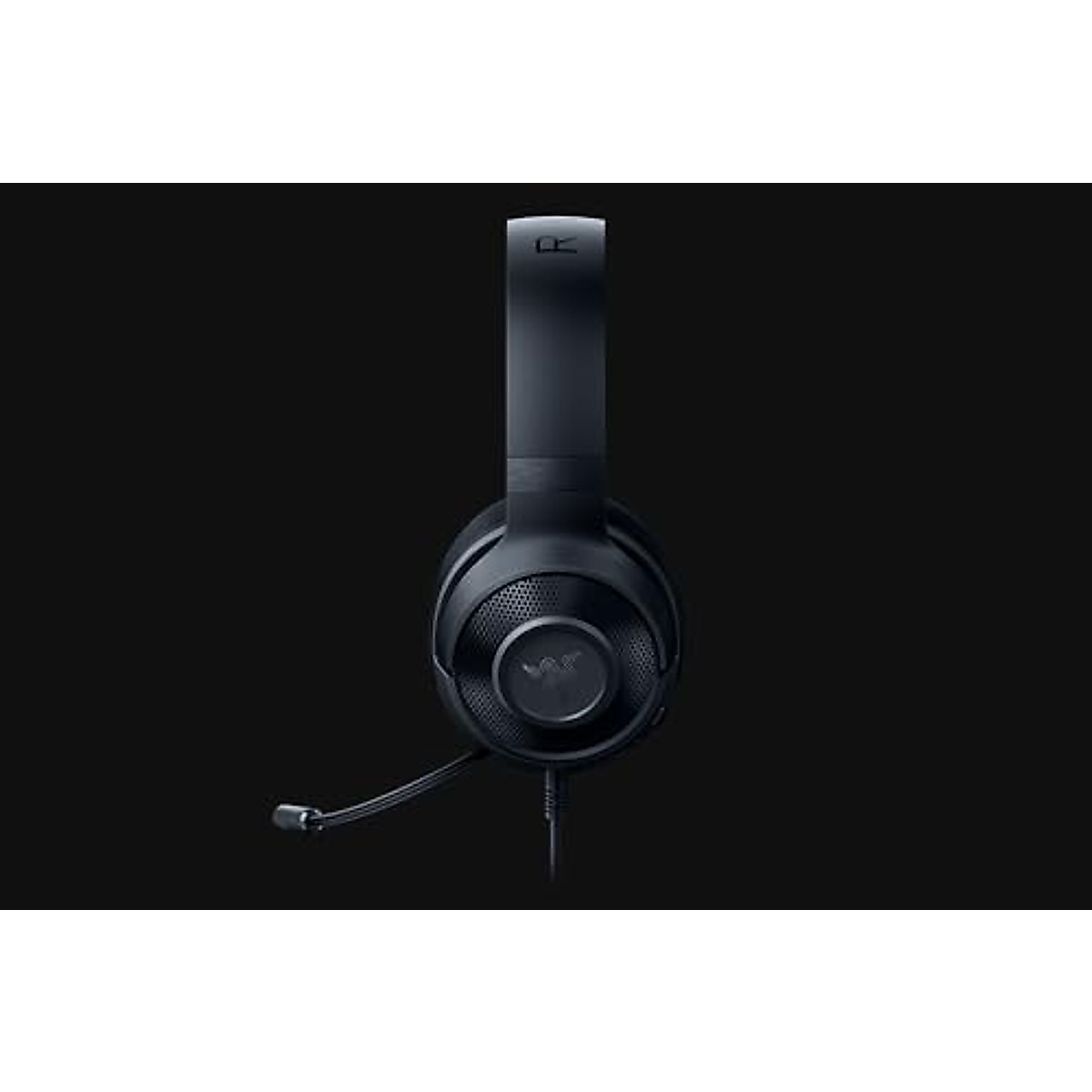 Razer Kraken X - Multi-Platform Wired Gaming Headset (Bendable Cardiod Microphone, Custom-Tuned 40 mm Drivers, 3.5 mm Connection, Oval Ear Cushions, Adjustable Headband) Black