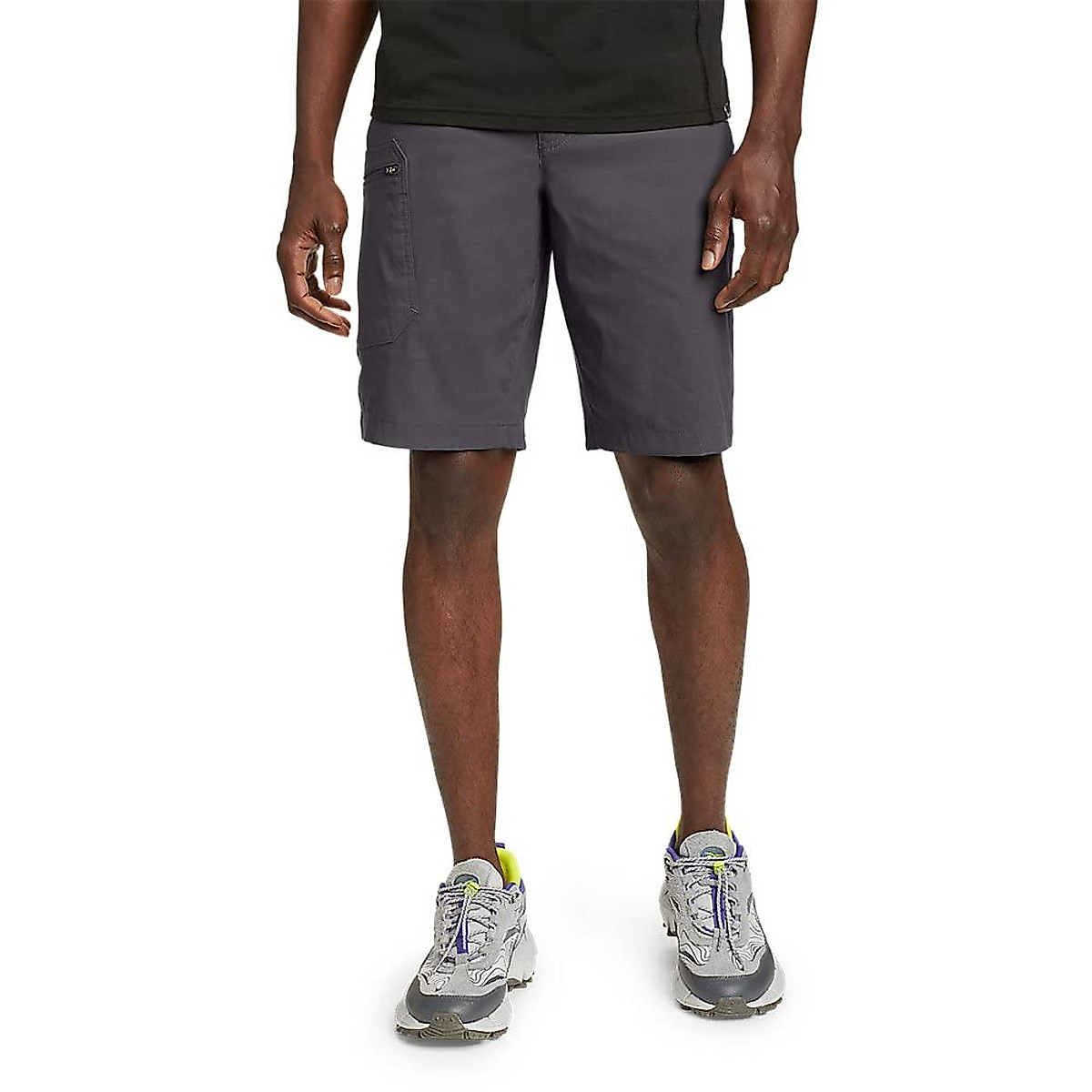 Eddie Bauer Men's Rainier Shorts, Dark Smoke Rainier, 36