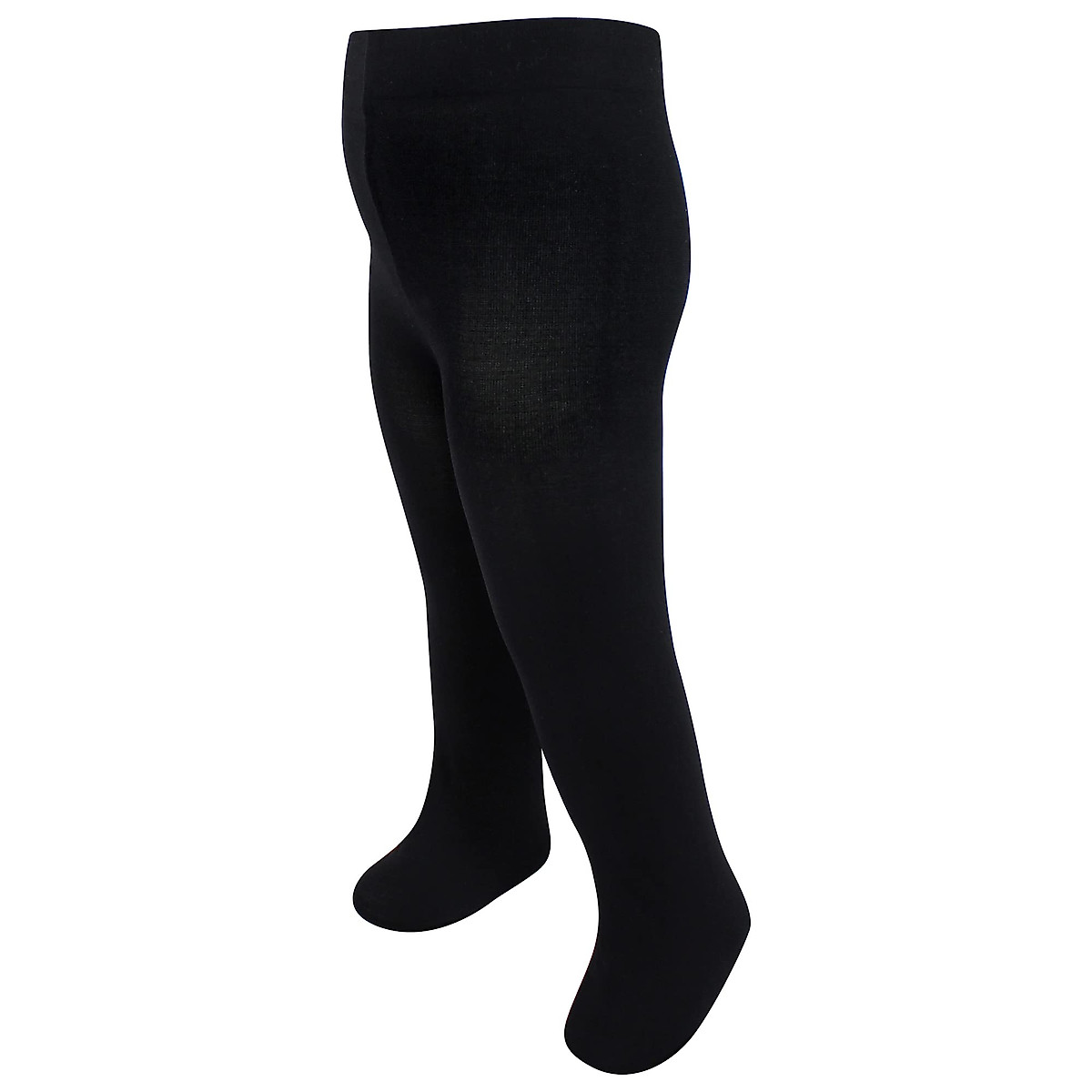 Luvable Friends baby girls Nylon Tights, Black Pink, 2-4T US