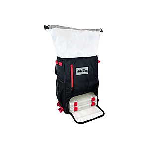 AO Coolers - Fishing Cooler Backpack - Red/Black (AOMFCBP)
