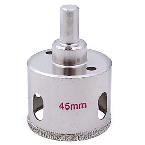 JINGLING 45mm 1-3/4" inch Diamond Hole Saw Tile Drill Bit Masonry Tools for Stone Glass