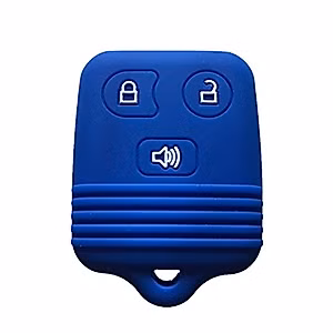 Rpkey Silicone Keyless Entry Remote Control Key Fob Cover Case protector Replacement Fit For Ford Lincoln Mercury Mazda CWTWB1U331 GQ43VT11T CWTWB1U345 8L3Z15K601B 8L-3Z-15K-601B