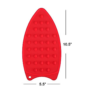 SAMZAREULO Multipurpose Silicone Iron Rest Pad for Ironing Board Hot Resistant Mat